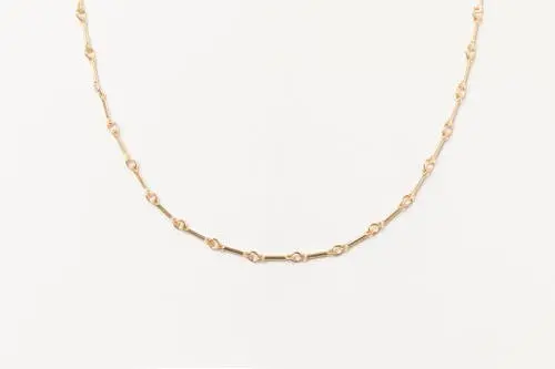 SHEENA MARSHALL JEWELRY Alice Link Necklace - 14k Gold Fill - 16-18"